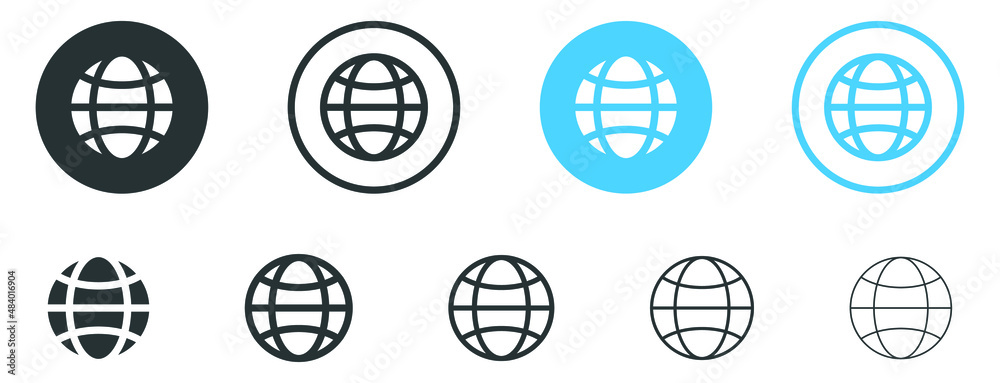 world web icon www earth globe icons . website icon for contact icons ...