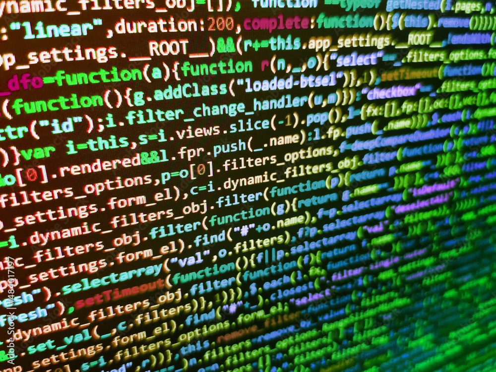 Python Programming Developer Code Computer Language Script Code Screen Programmer Occupation