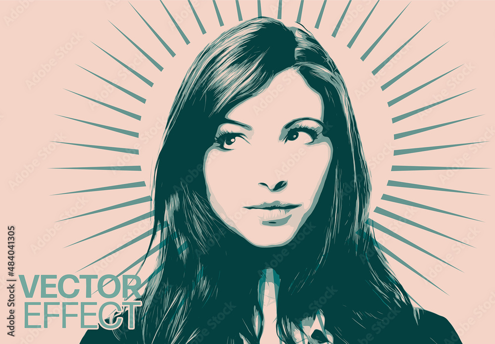 Vector Photo Effect Stock Template | Adobe Stock