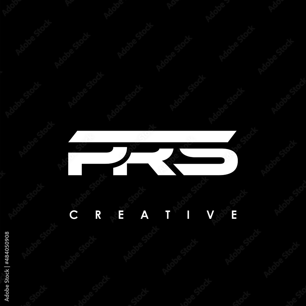 PRS Letter Initial Logo Design Template Vector Illustration Stock ...