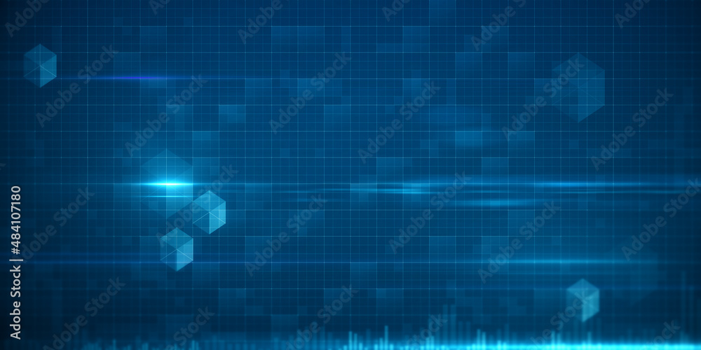 Digital Grid Texture