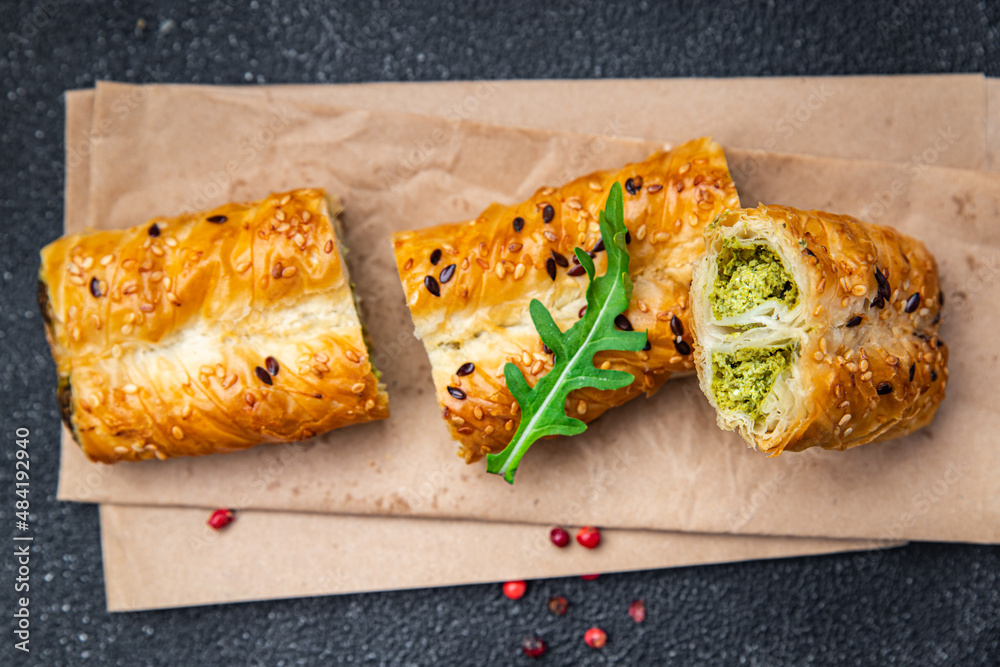 rollini phyllo pastry spinach, cheese, cream cheese savory pastries ...