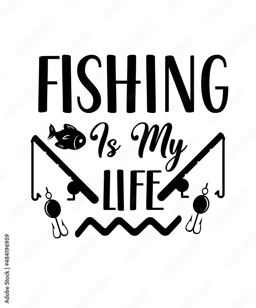 Vektorová grafika „fishing svg bundle, fishing bundle svg, fishing svg ...