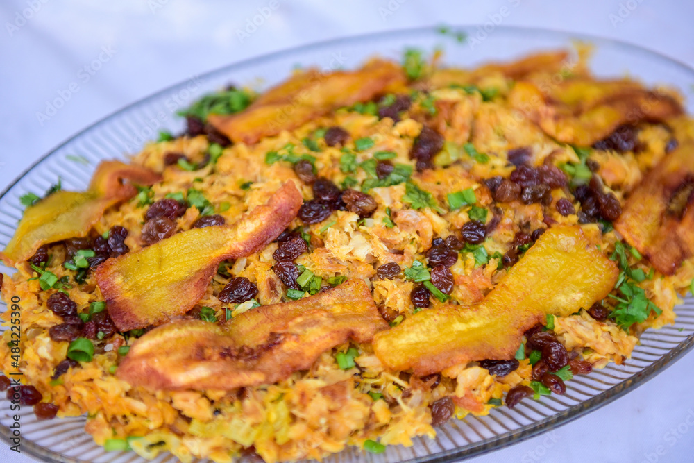pirarucu a casaca typical food from Brazil Stock Photo | Adobe Stock