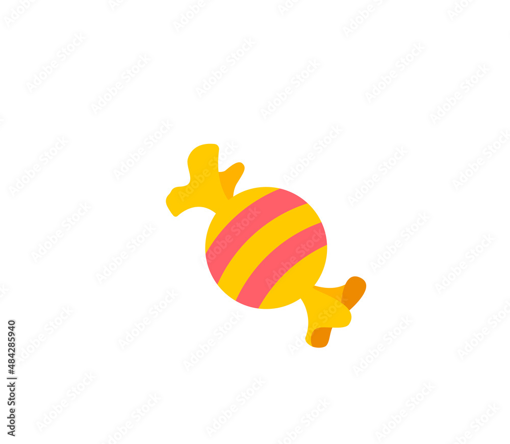 Candy vector isolated icon. Candy emoji illustration. Candy vector ...
