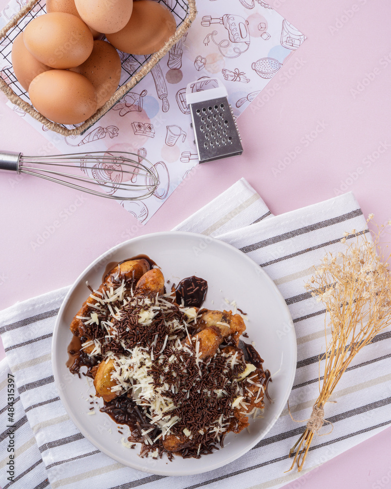 Pisang Goreng Cheese Coklat