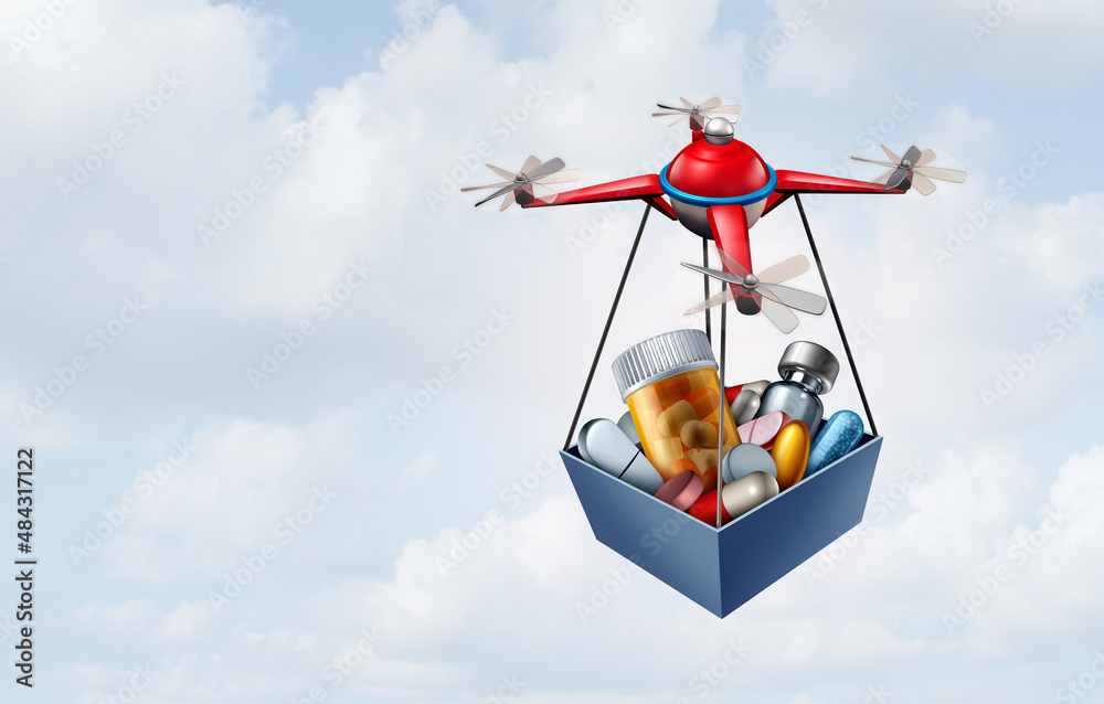 Drone medicine delivery as a modern lifesaving medical distribution ...