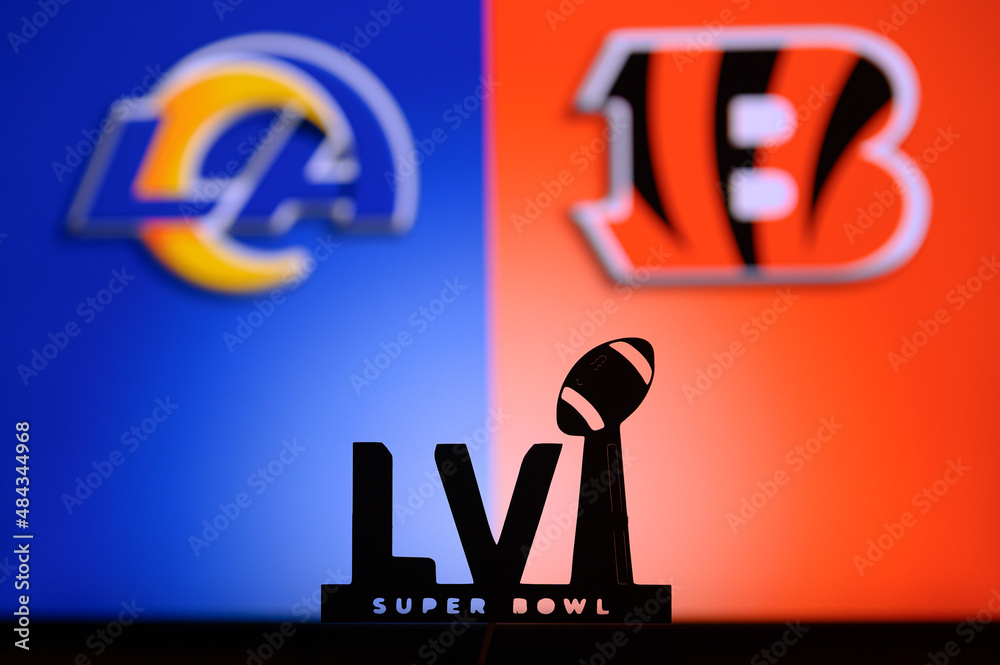 INGELWOOD, CALIFORNIA, UNITED STATES, 2. FEBRUARY: Super Bowl LVI, the ...