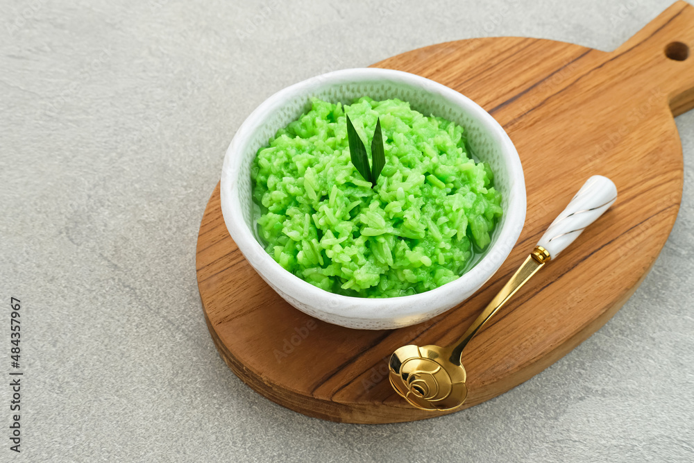 Tape Ketan Pandan is a typical Indonesian food made from fermented ...