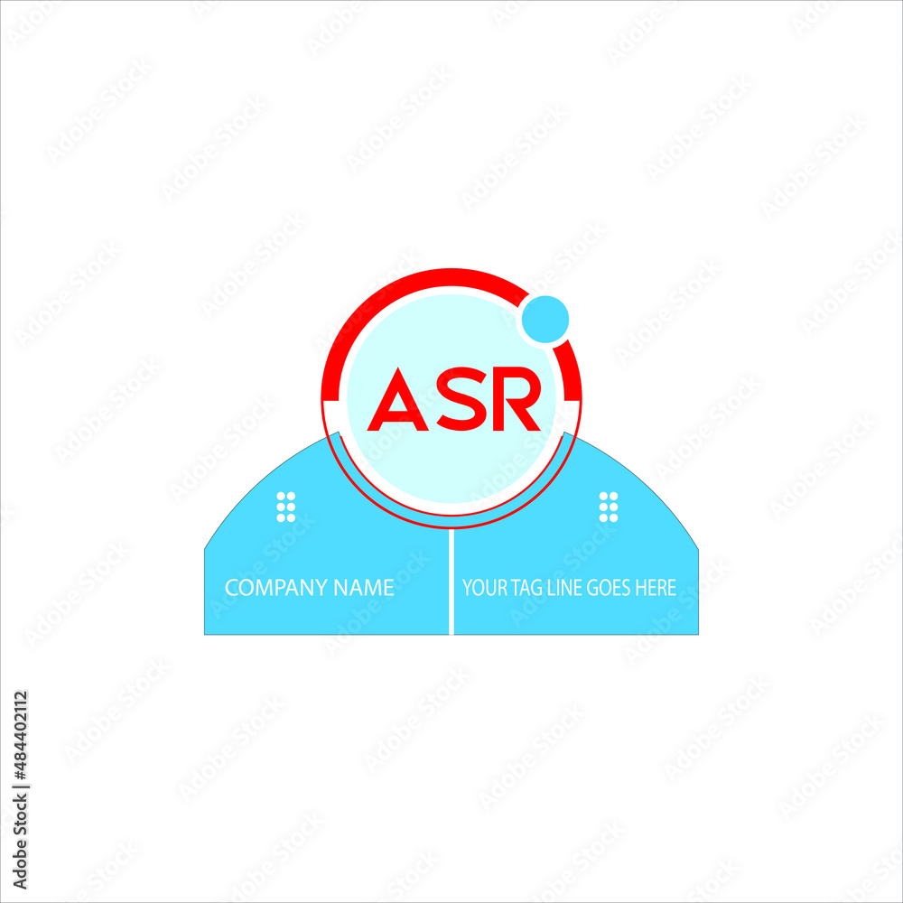 ASR letter logo creative design. ASR unique design Stock Vector | Adobe ...