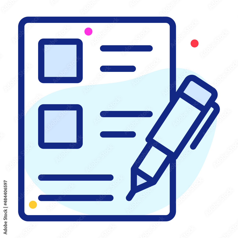 contract Icon. User interface Vector Illustration, As a Simple Vector ...