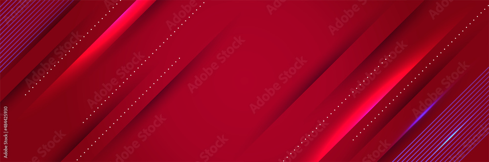 modern light red abstract banner design background. Abstract red banner ...