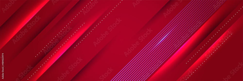modern light red abstract banner design background. Abstract red banner ...