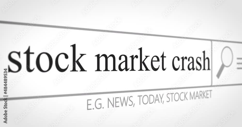 Stock Market Crash Breaking News Press across international media alert ...
