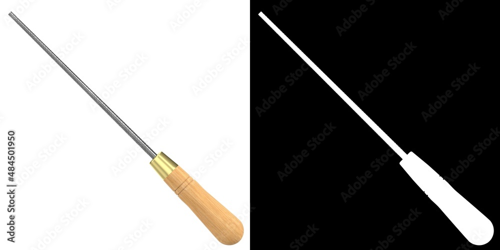 3D rendering illustration of a round rasp Stock Illustration | Adobe Stock