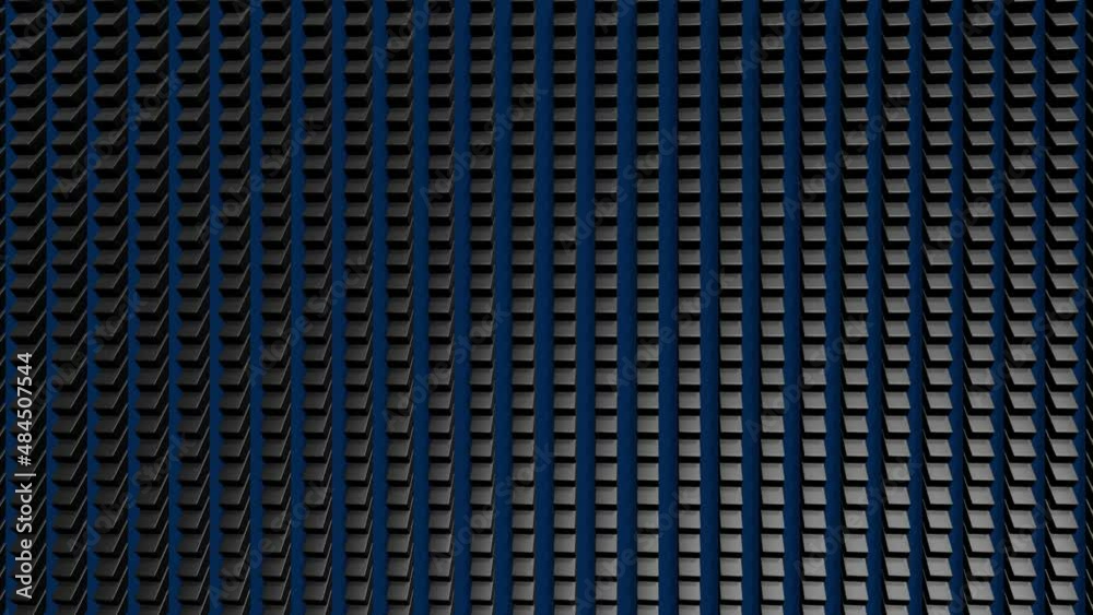 3d abstract simple geometric background with multicolor rectangles on ...