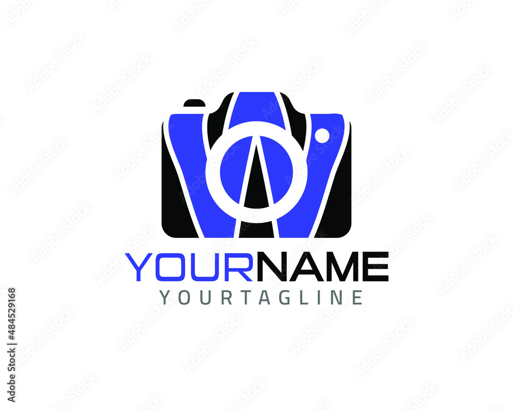 Letter W camera photography Logo template ,fully vector and customized ...