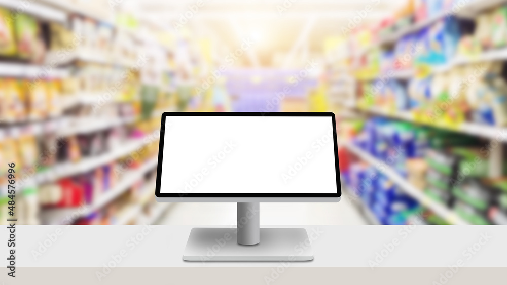 Grocery Cash Register Screen