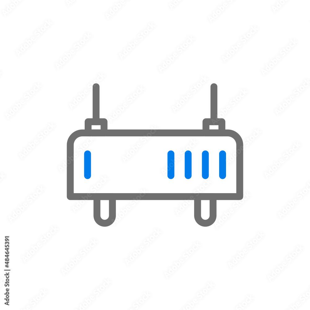 Router Icons Stock Vector | Adobe Stock