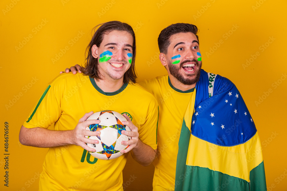 Brazilian friends, latin americans, diversity, cheering for brazil, in ...