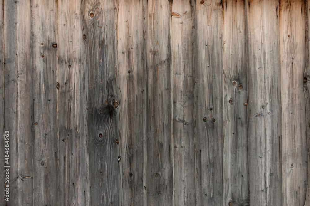Wooden texture, real gradient background, influence of time and weather ...