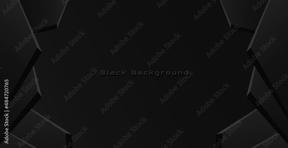 Textured black background, solid black background Stock Vector | Adobe ...