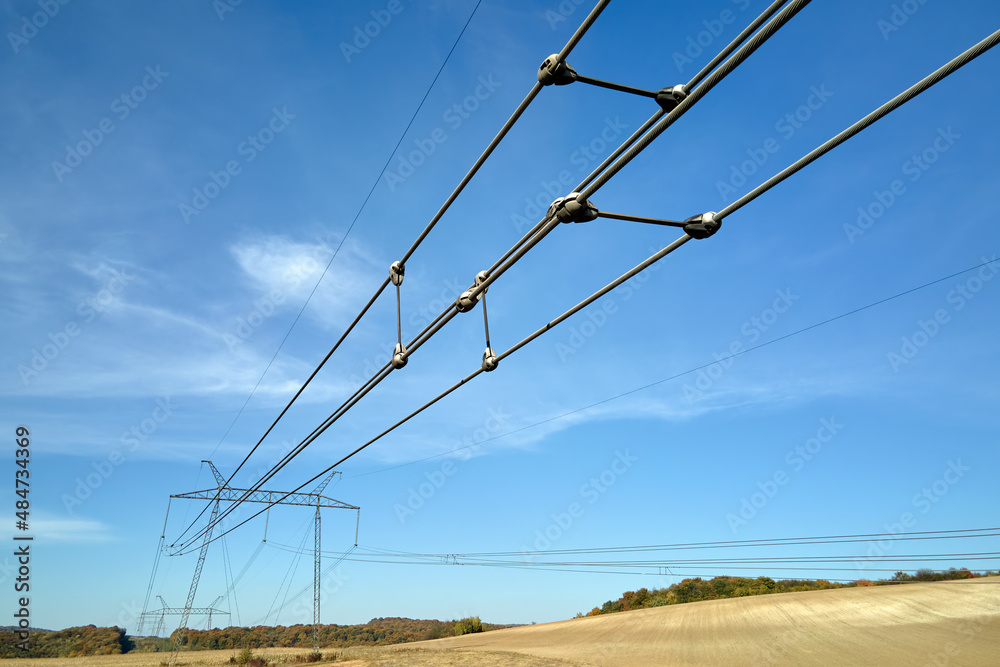 High Voltage Power Lines Safe Distance