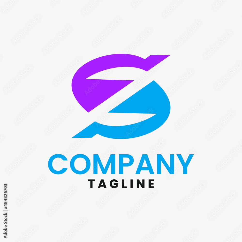 Letter S stylish modern logo design Stock Vector | Adobe Stock Letter S stylish modern logo design Stock Vector | Adobe Stock