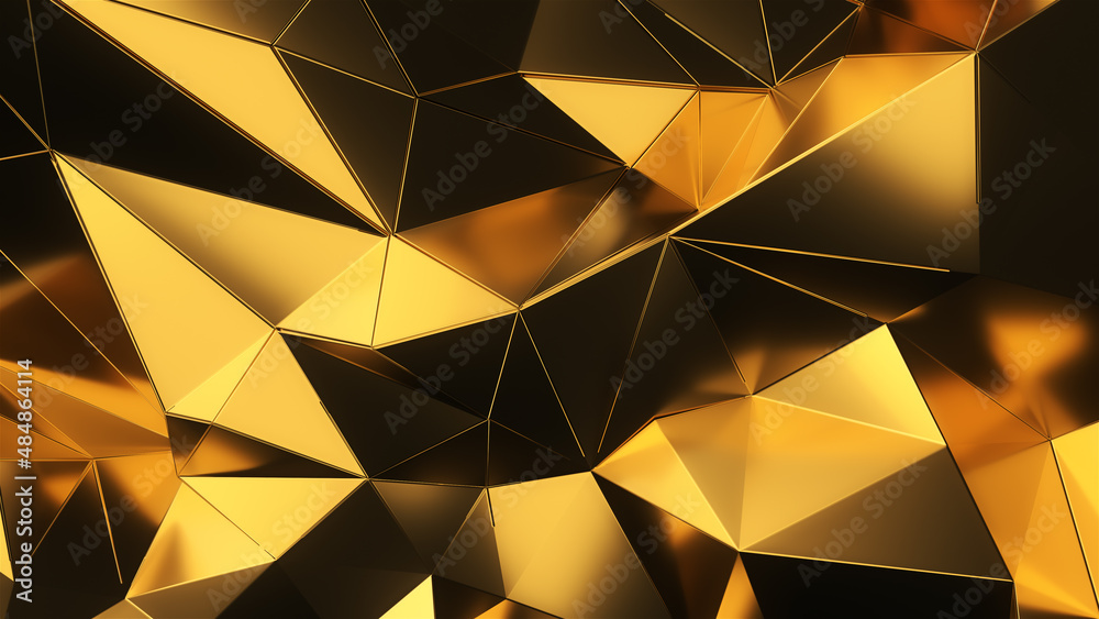 Gold abstract background Stock Illustration | Adobe Stock