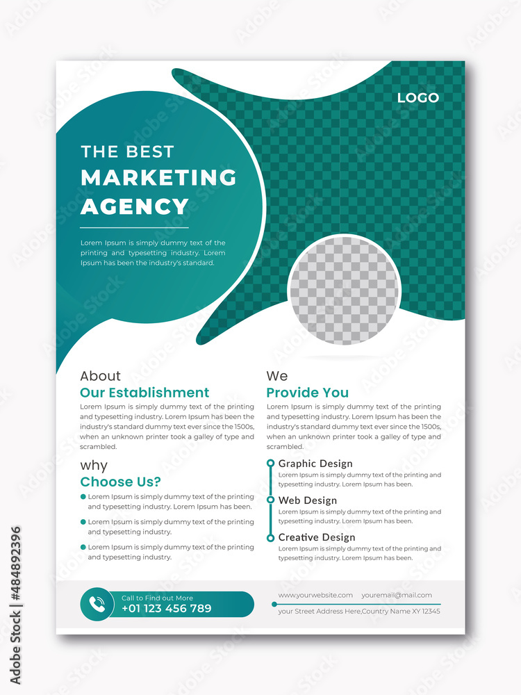 Vecteur Stock Corporate And Creative Business Flyer poster pamphlet ...