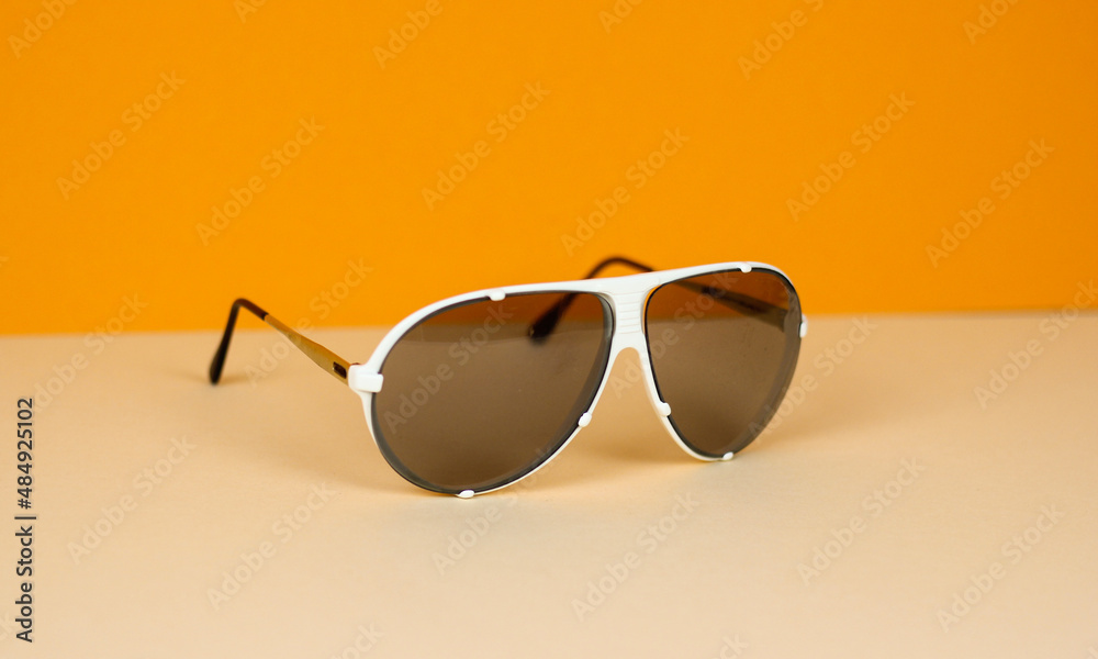 vintage sun glasses sunglasses 70s 1970 retro white style old sun ...