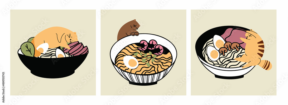 Chinese Cat Dishes