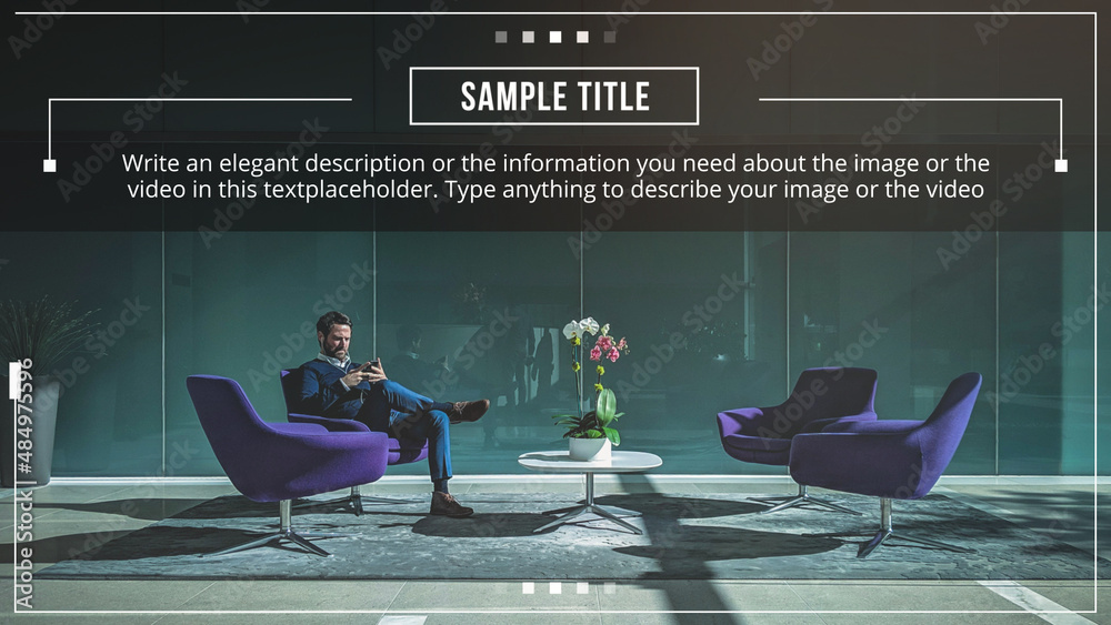 Modern Presentation Slide Stock Template | Adobe Stock