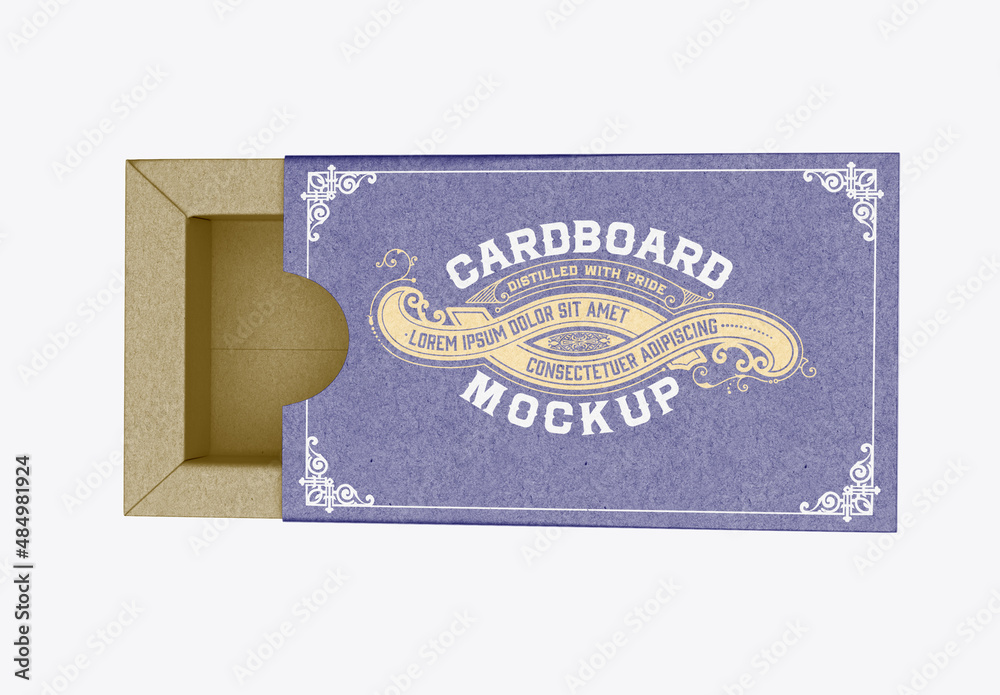 Paper Kraft Box Mockup Stock Template | Adobe Stock