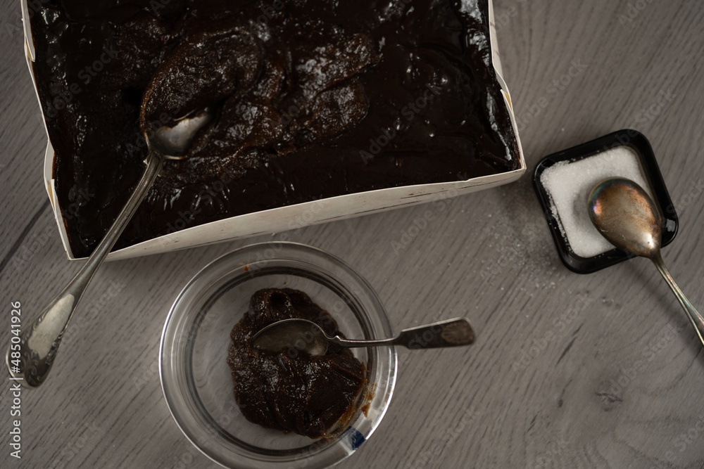 Mämmi, traditional Finnish Easter dessert Stock Photo | Adobe Stock