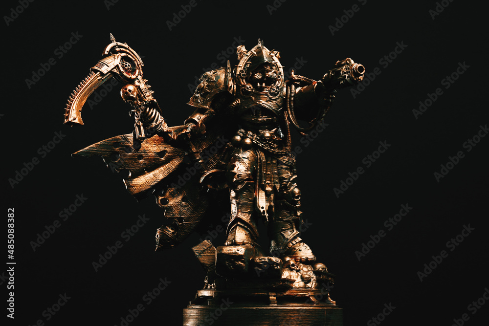 Fantasy demonic character 3D printed Stock Photo | Adobe Stock