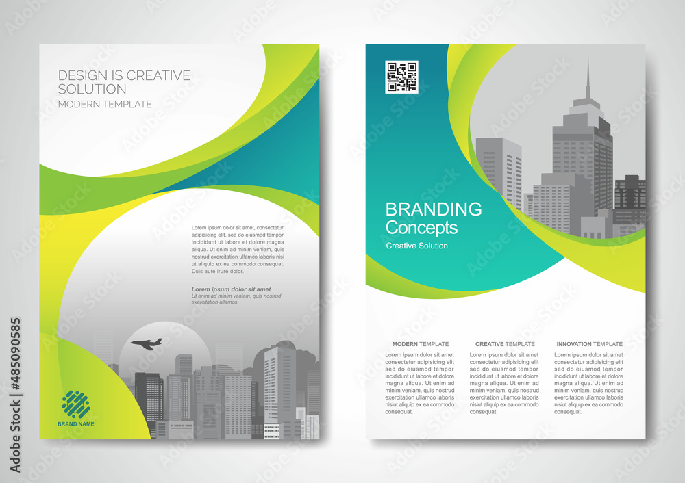 Template vector design for Brochure, AnnualReport, Magazine, Poster ...
