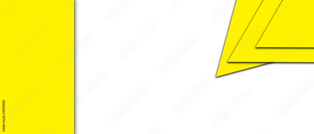 yellow and white flags shapes abstract wallpaper background Stock ...