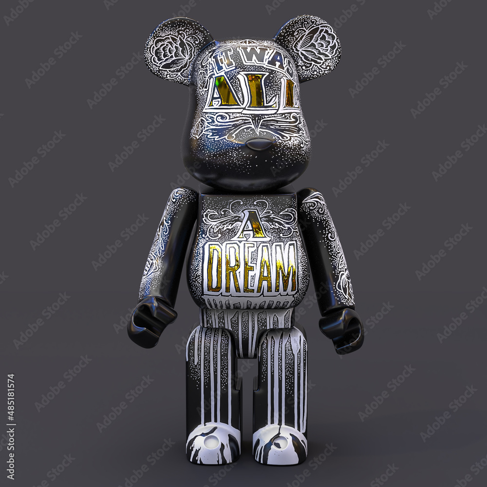 japan toy, japan, black, Bearbrick toy figure, 3d, nya, cat, animal ...