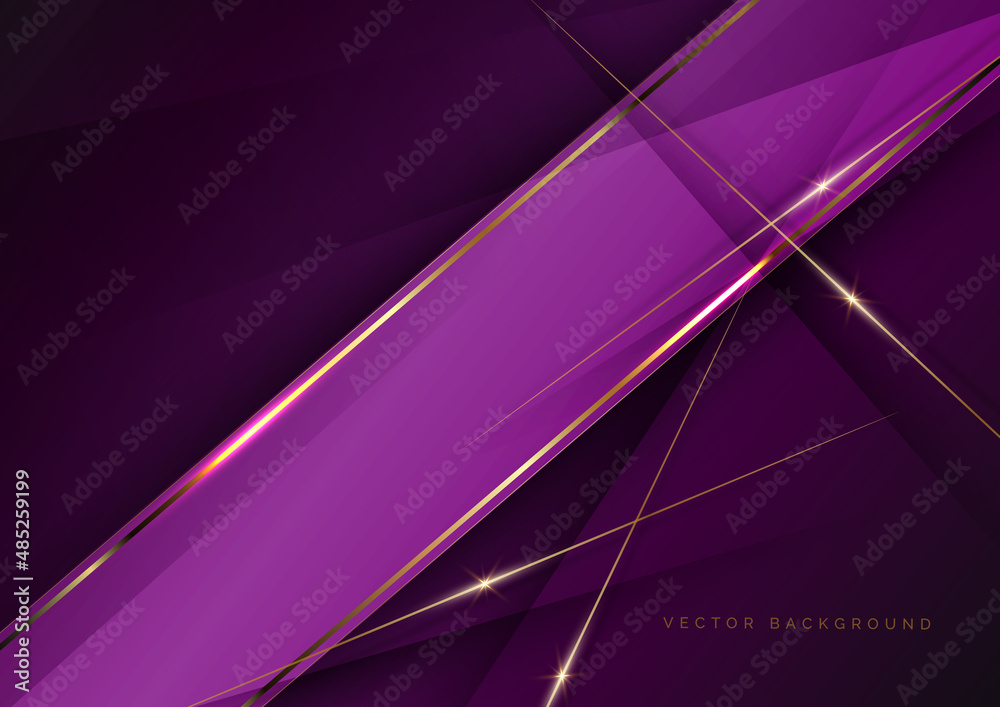 Abstract luxury violet elegant geometric diagonal overlay layer ...