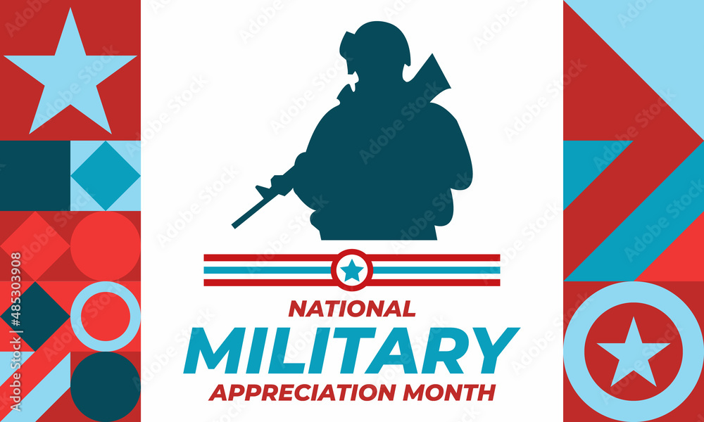 National Military Appreciation Month in May. Celebrated every May and ...