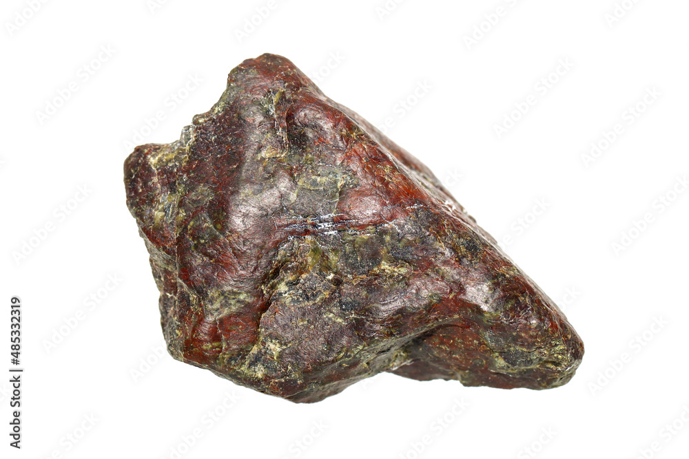 Natural rough red serpentinite stone from Southeast Asia, a rarity ...
