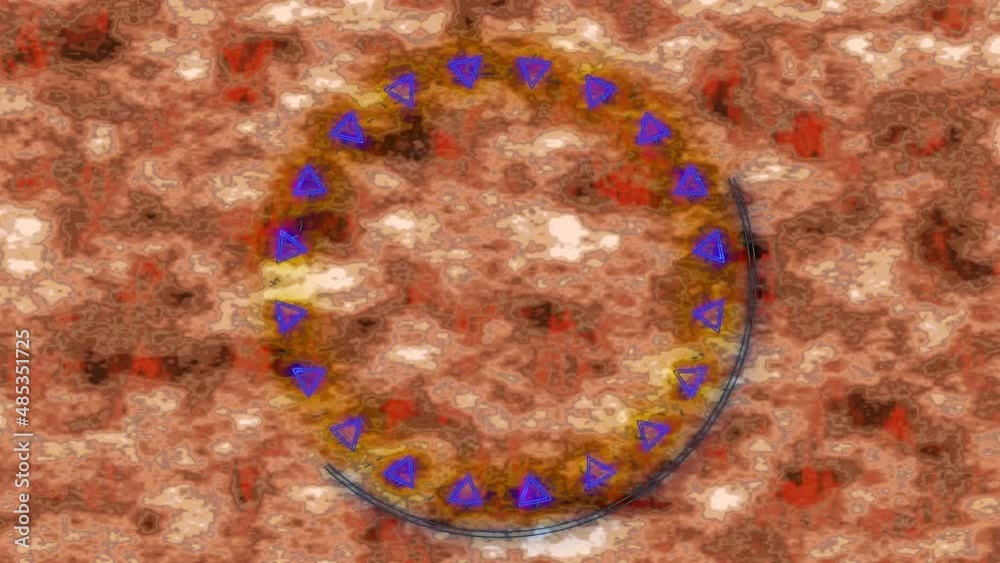 Magic earth circle powerful ancient energy double circle six stars on ...