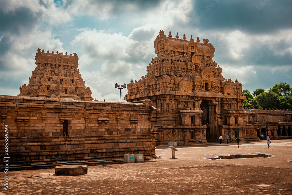 Tanjore Big Temple or Brihadeshwara Temple was built by King Raja Raja ...