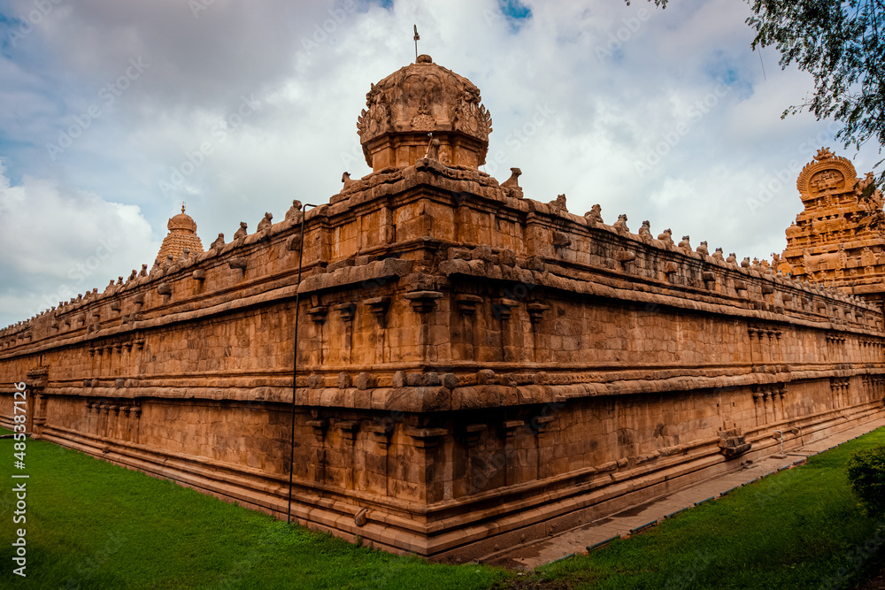 Tanjore Big Temple or Brihadeshwara Temple was built by King Raja Raja ...