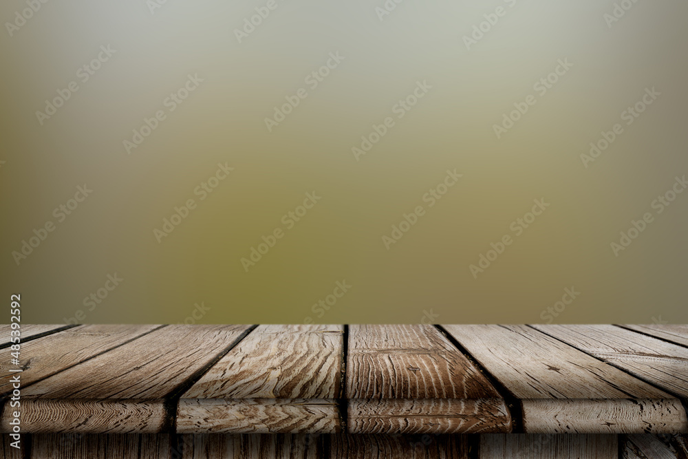 Grey Wood table top on editable background, Use as product display ...