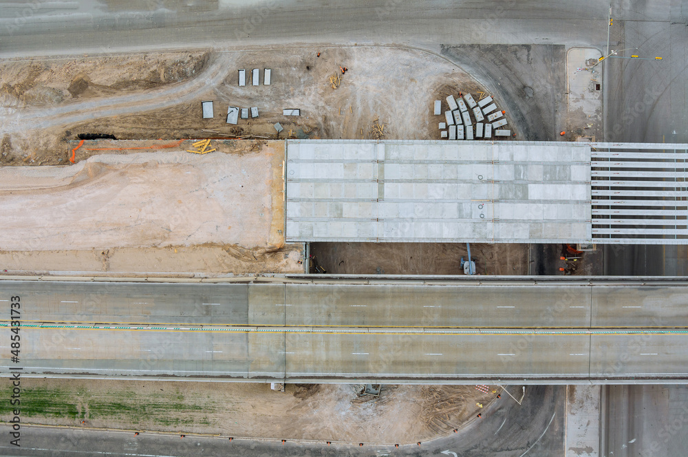 Reconstruction of highway bridges supported with is under renovation ...