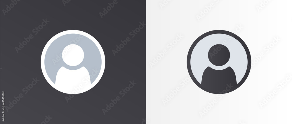 User profile icon vector illustration. Avatar profile symbol. Stock ...