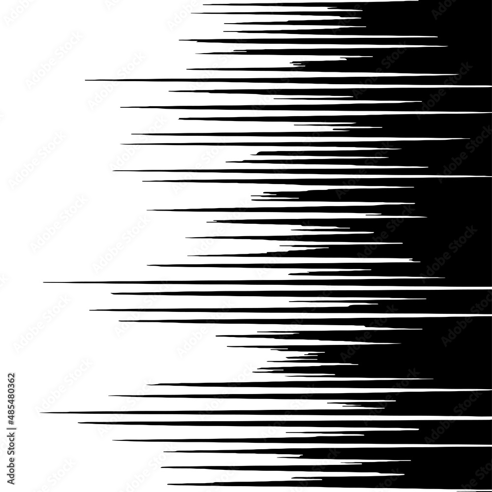 zoom line effect cartoon scattered lines high speed moving background ...