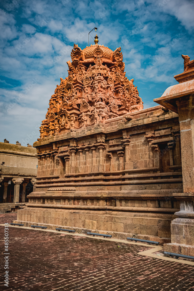 Tanjore Big Temple or Brihadeshwara Temple was built by King Raja Raja ...